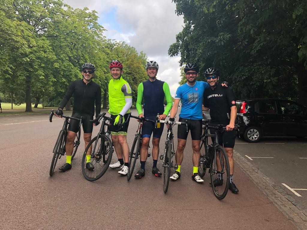David Burr director completes cycle challenge | David Burr